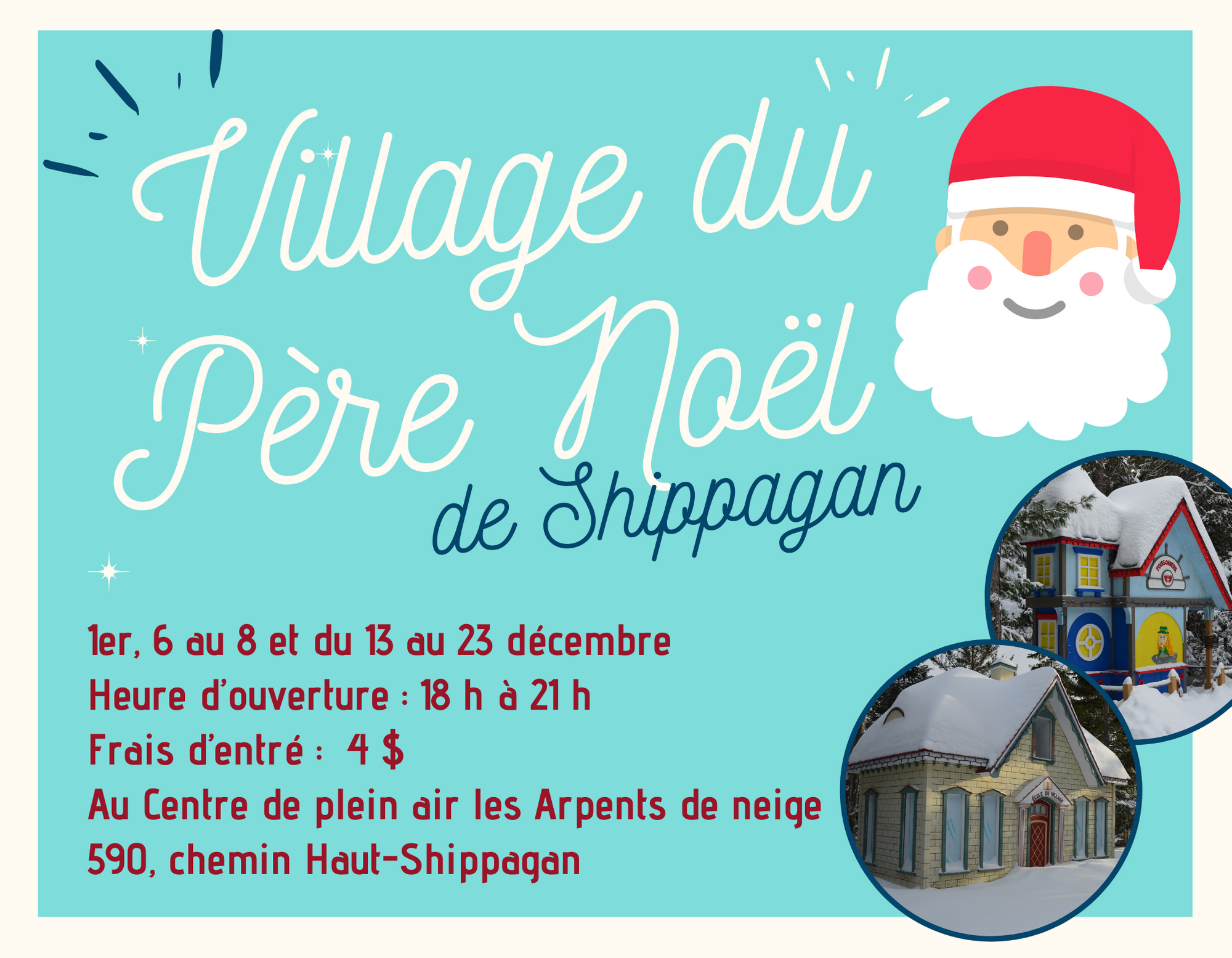Ouverture du Village du Père Noël – Municipalité de Shippagan