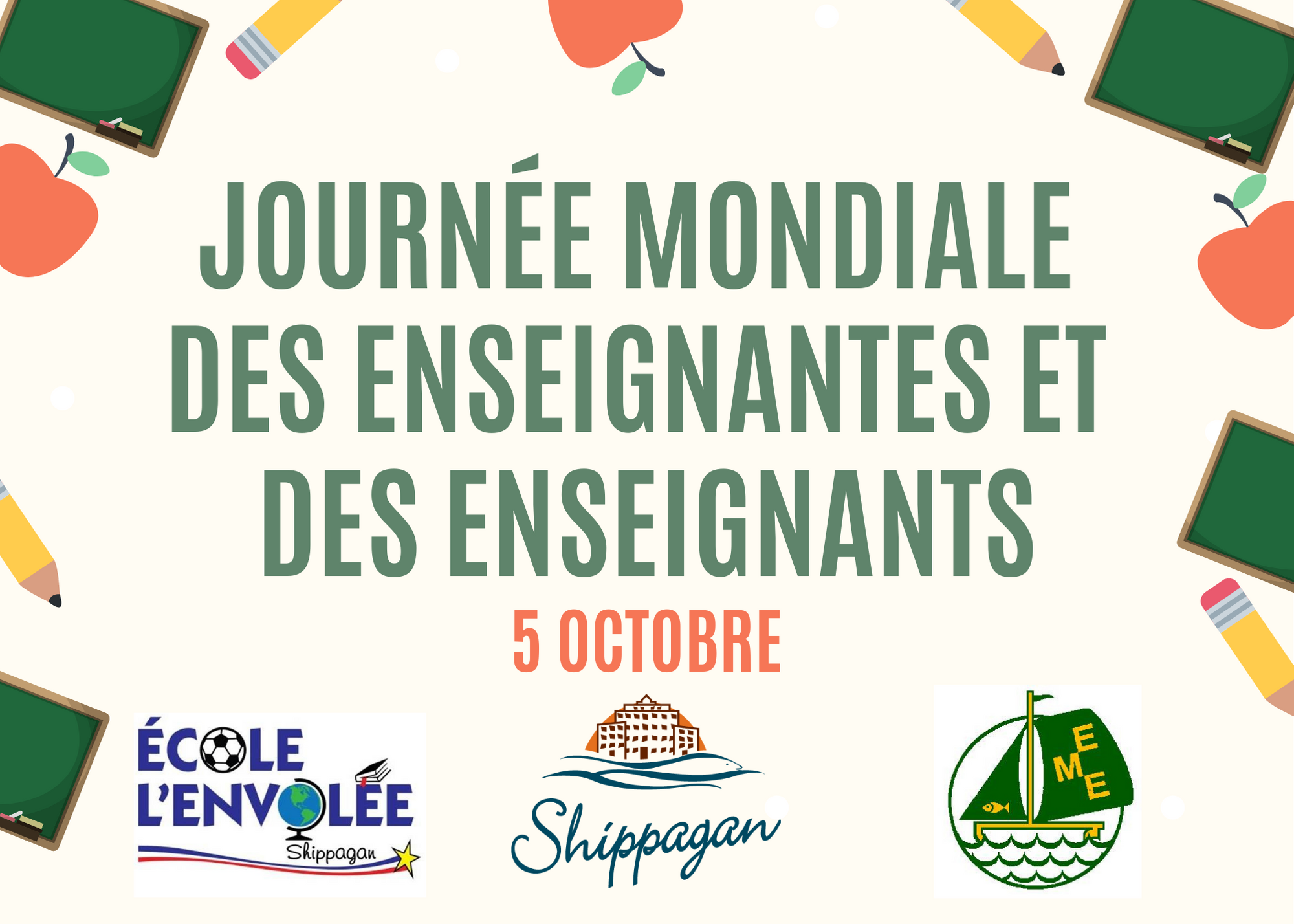 5 octobre – Journée mondiale des enseignantes et enseignants ...